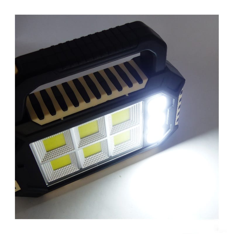 Linterna y Foco LED Solar con Cargador para Celular - Mi Rincón Solar